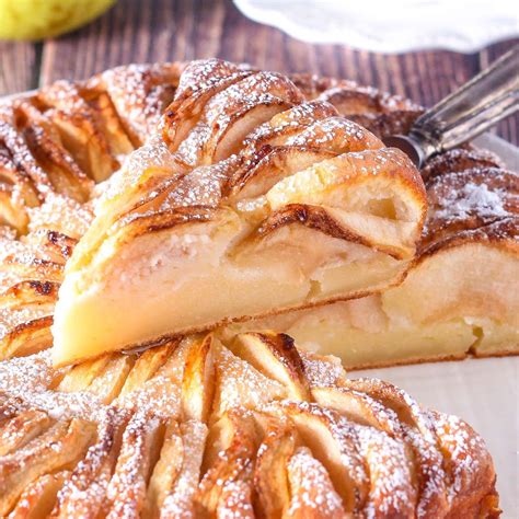 Torta Budino Alle Mele Al Ta Cucina