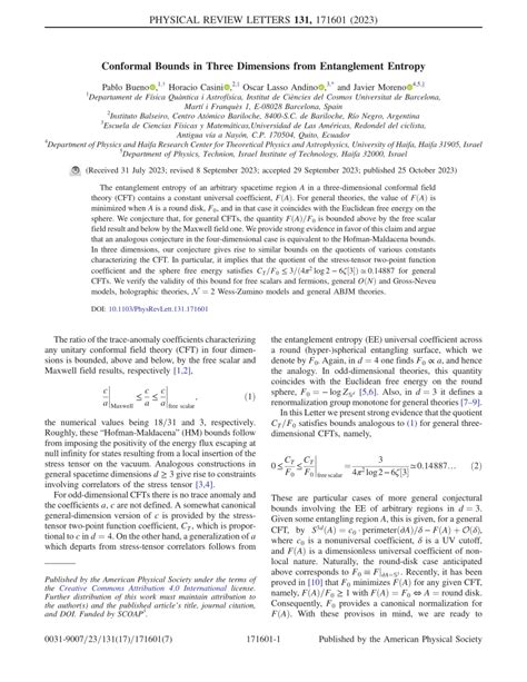 pdf conformal bounds in three dimensions from entanglement entropy