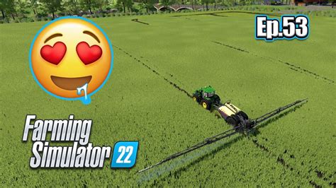 FERTILIZANDO el campo MÁS GUAPO de todo FS22 FARMING SIMULATOR 22