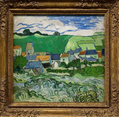 Vue D Auvers Sur Oise 1890 Vincent Van Gogh