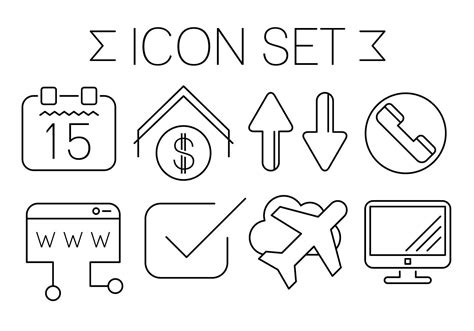 Free Minimal Style Contact Icons 140360 Vector Art At Vecteezy