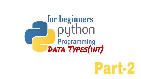 python tutorial part 2 data types in python with live examples int bin oct hex [in hindi