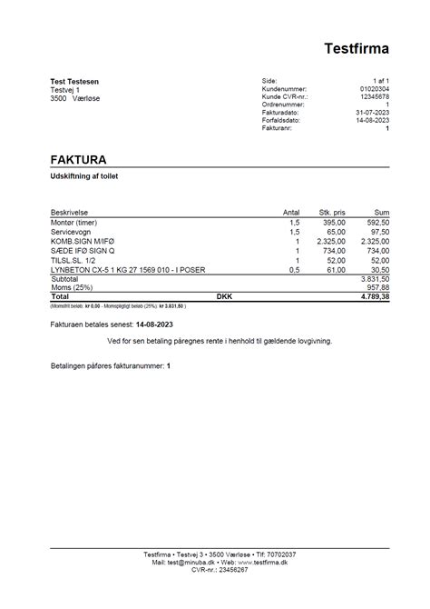 Hvordan Laver Man En Faktura F Tips Og En Guide Til Fakturering