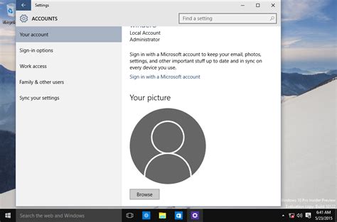 User Accounts Run As Different User In Windows