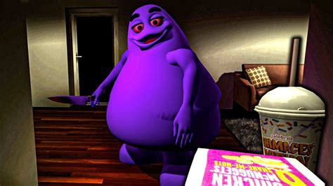 The Grimace Shake Horror Game Is Too Scary YouTube