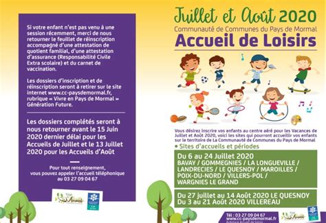 L Accueil De Loisirs Intercommunal