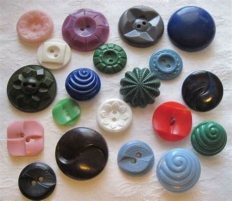 Colt Button Large Vintage Black In Vintage Buttons Crafts