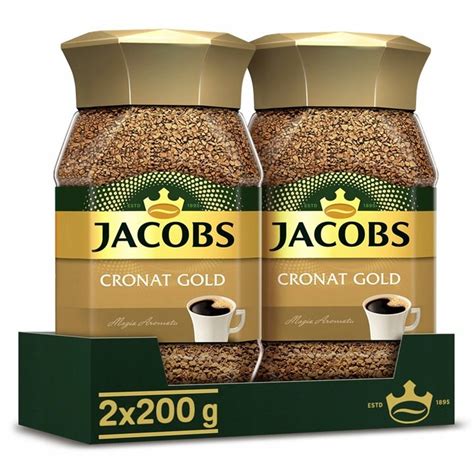 Kawa Rozpuszczalna Jacobs Cronat Gold Zestaw 2x 200g Jacobs Sklep