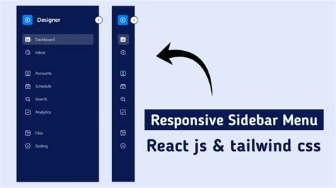 how to create a sidebar in react js sourcebae