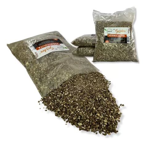 Vermiculita Expandida Fina Pacote Litros Cultivo Org Nico