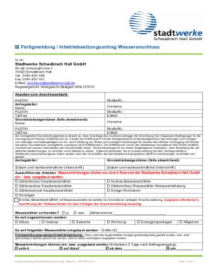 Ausf Llbar Online Anmeldung Inbetriebsetzung Netzanschluss Strom Fax
