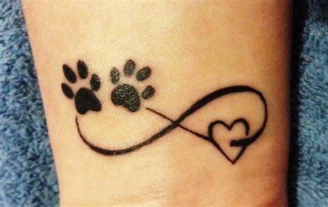 Huella Perro Corazon Tatuaje Kulturaupice