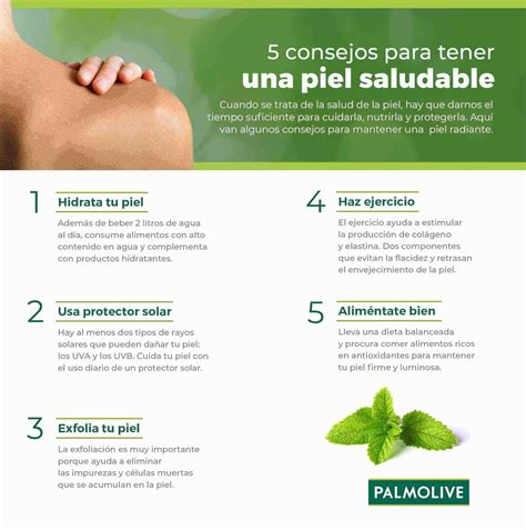 Tips Para Tener Una Piel Saludable Palmolive Naturals