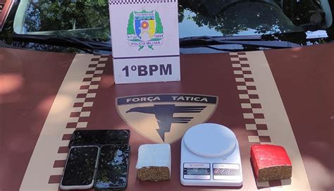 Homem De Anos Preso Por Tr Fico De Drogas Na Quadra Sul Em Palmas