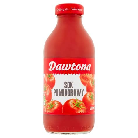 Dawtona Sok pomidorowy 330 ml Zakupy online z dostawą do domu