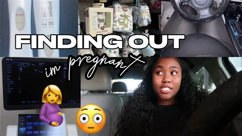 FINDING OUT IM PREGNANT SYMPTOMS BABY SHOPPING MORE YouTube