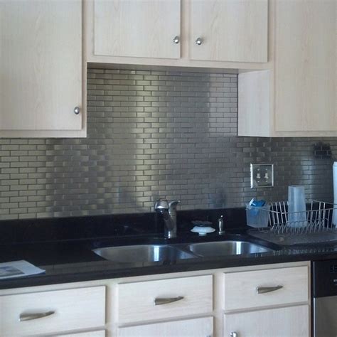 Where To Buy Stainless Steel Backsplash Kitchen Design Idea Install