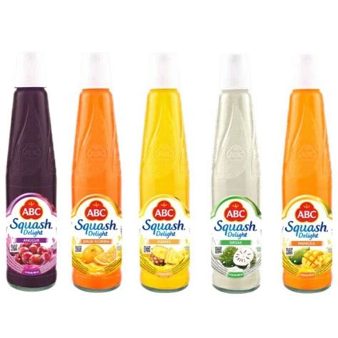 Jual Abc Squash Delight Sirup Ml All Variant Shopee Indonesia