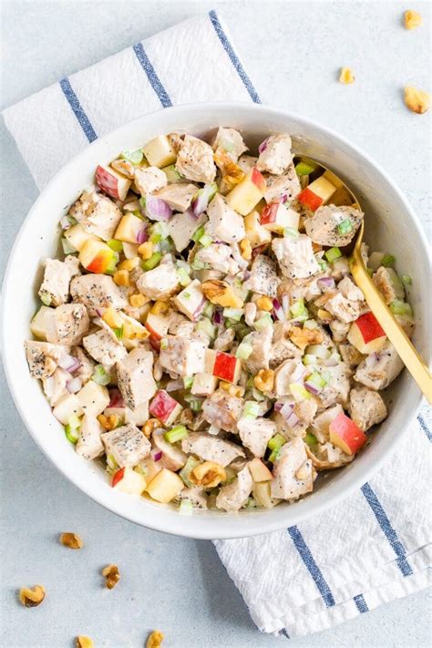 Chicken Waldorf Salad Quick Easy Eating Bird Food