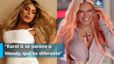 Wendy Guevara Y Karol G Separadas Al Nacer Las Comparan En Redes