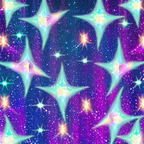 Holographic Shooting Star Burst Glitter Galaxy Background Creative