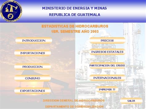 Ministerio De Energia Y Minas Republica De Guatemala