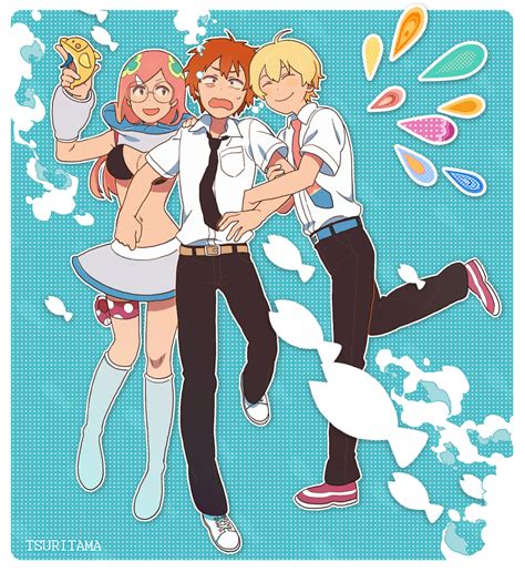 Haru Sanada Yuki And Coco Tsuritama Drawn By Luo Zi Danbooru