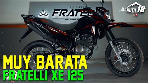 MOTO FRATELLI XE 125 ENDURO Quién la conocía YouTube