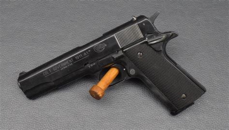 Colt Government 1911 A1 Schreckschuss Pistole Schwarz 9 Mm P A K