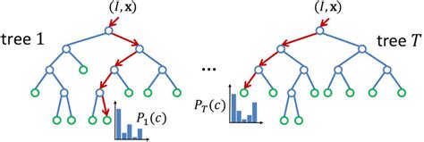 12 randomized decision forest algorithm showing the branching trees download scientific