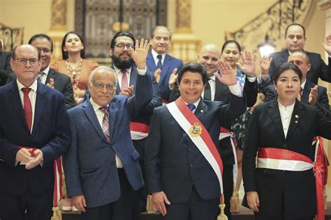 Presidente De La Rep Blica Pedro Castillo Tom Juramento Flickr