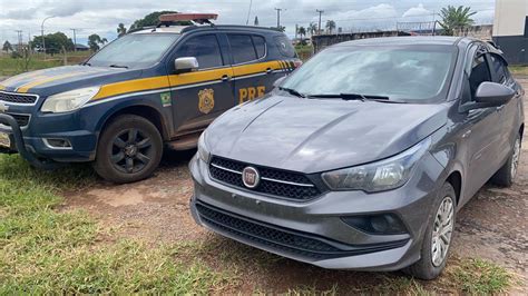 Carro roubado no Rio de Janeiro é recuperado em Cristalina