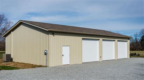 40x60 Pole Barn Garage Kits CMT Components