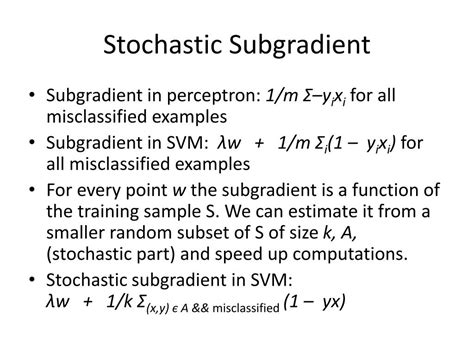 ppt stochastic subgradient approach for solving linear support vector machines powerpoint