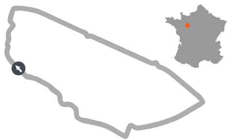 Circuit De La Sarthe Map