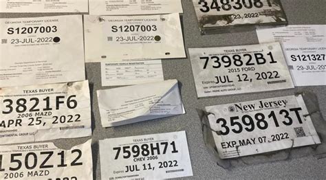 Como Saber Si Una Placa Temporal Es Legal En Texas Consultatramites