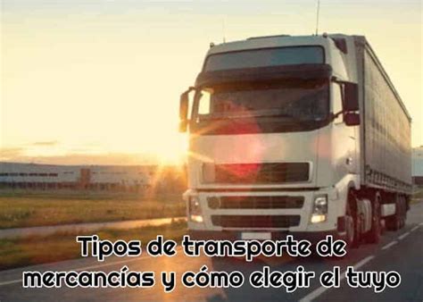 Tipos de transporte de mercancías y cómo elegir unpaiscontigo es
