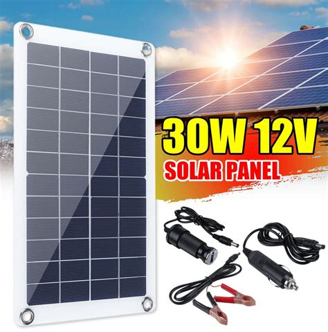 12V 30W Solarpanel Solar Panel Solarmodule Kaufland De