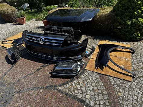 Vw Tiguan 2 II przód kompletny maska zderzak lampa full Led Kalisz OLX pl