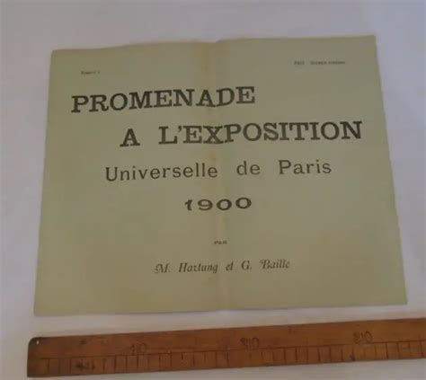 Promenade A L Exposition Universelle De Paris Hartung Baille
