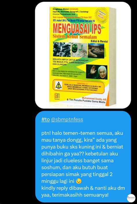 BURUANN CEK PINNED SBMPTNFESS On Twitter Ptn