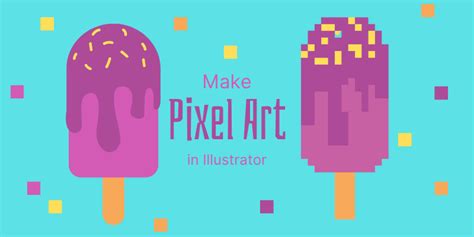 How To Make Pixel Art In Adobe Illustrator Steps