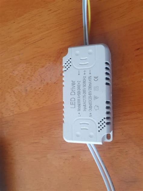 Led Ceiling Light Driver Furniture Home Living Lighting Fans On