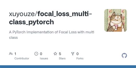 Focal Loss Multi Class Pytorch Focal Loss Py At Master Xuyouze Focal