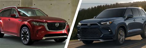 2024 Mazda CX 90 Vs 2024 Toyota Grand Highlander A Comprehensive Car