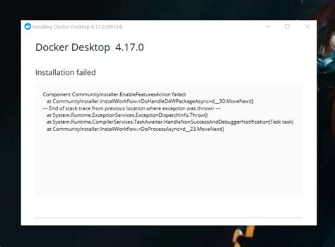windows unable to reinstall docker for desktop · issue 13267 · docker for win · github