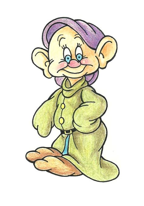 A Drawing Of A Cartoon Character Sitting On The Ground