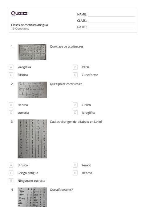 Orden Alfabetico Hojas De Trabajo En Quizizz Gratis E Imprimible