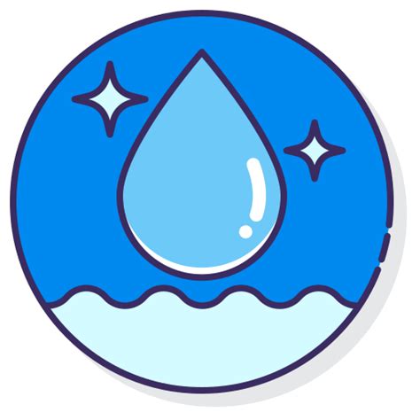 Clean Water Flaticons Lineal Color Icon