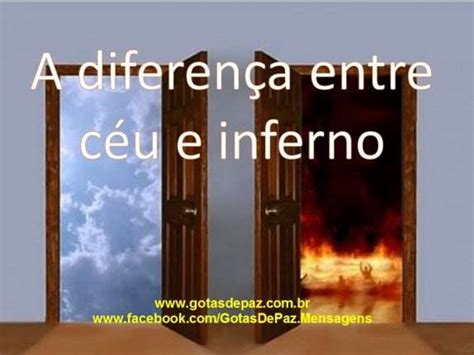 A Diferen A Entre C U E Inferno Gotas De Pazgotas De Paz